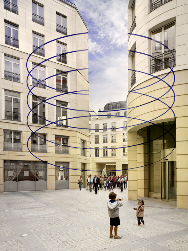 New Non-Photoshopped Anamorphic Illusions by Felice Varini (12 Pictures ...