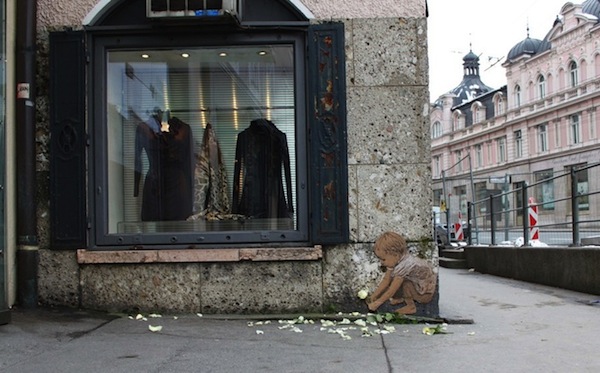 Homeless Streetart von Michael Aaron Williams [Stencils, 10 Bilder]