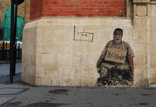 Homeless Streetart von Michael Aaron Williams [Stencils, 10 Bilder]